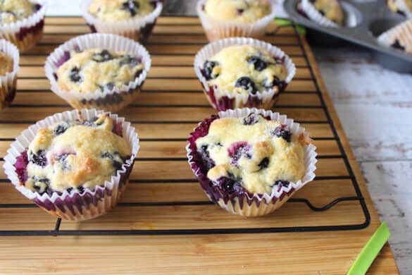 Blueberry Muffins Without Baking Powder - Foods Guy