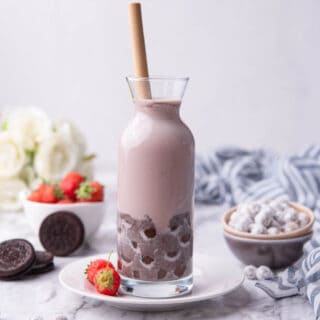 Oreo Cookies And Cream Boba Tea
